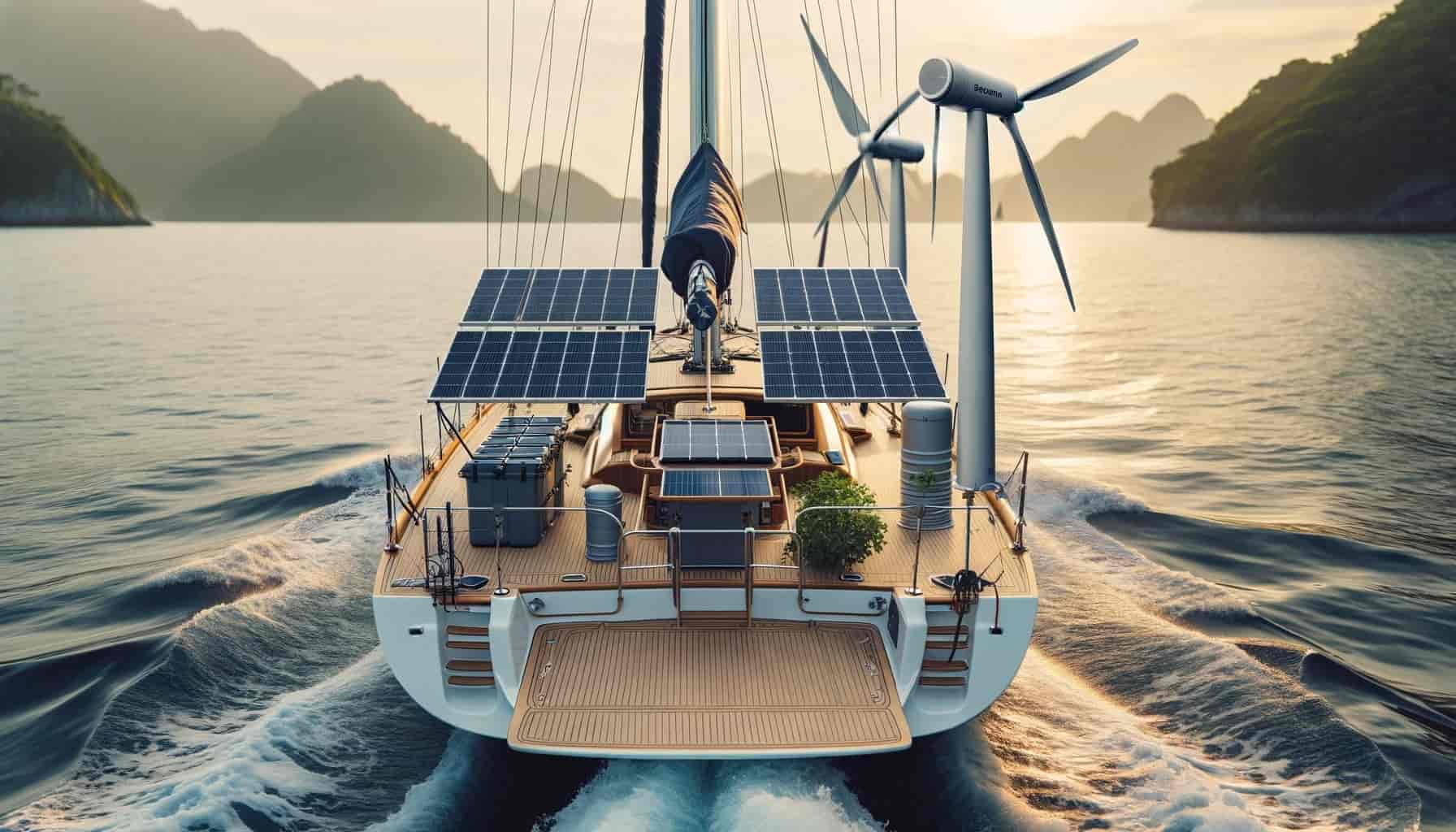 Navigating Seas: Solar and Wind Power on Boats Explained